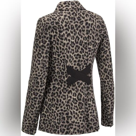 CAbi | Jackets & Coats | New Cabi Jungle Jacket Blazer Animal Print ...